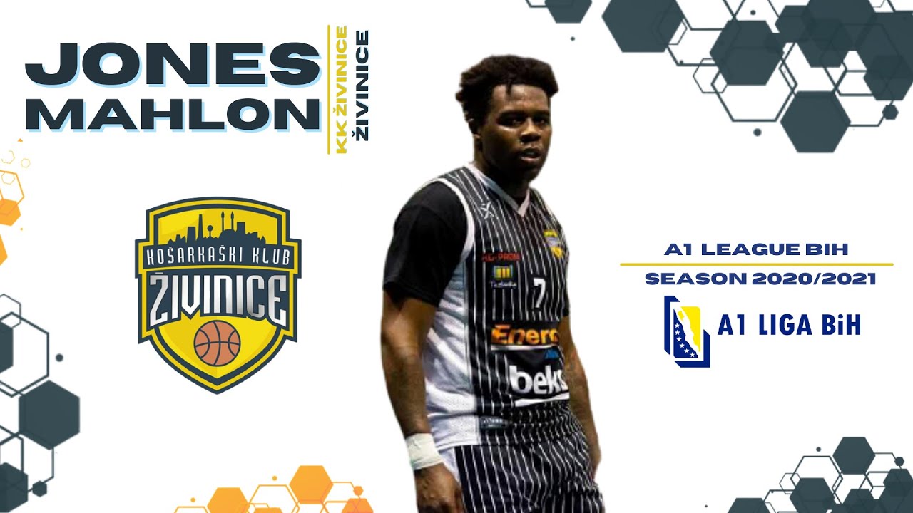 MAHLON JONES | KK ZIVINICE | SEASON 2020/2021 | A1 LEAGUE BIH ...