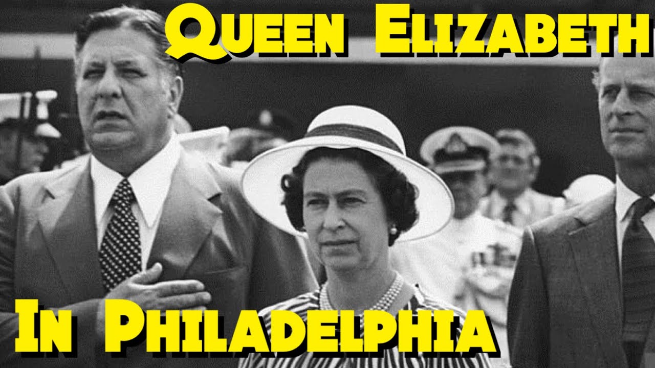 Queen Elizabeth In Philadelphia - YouTube