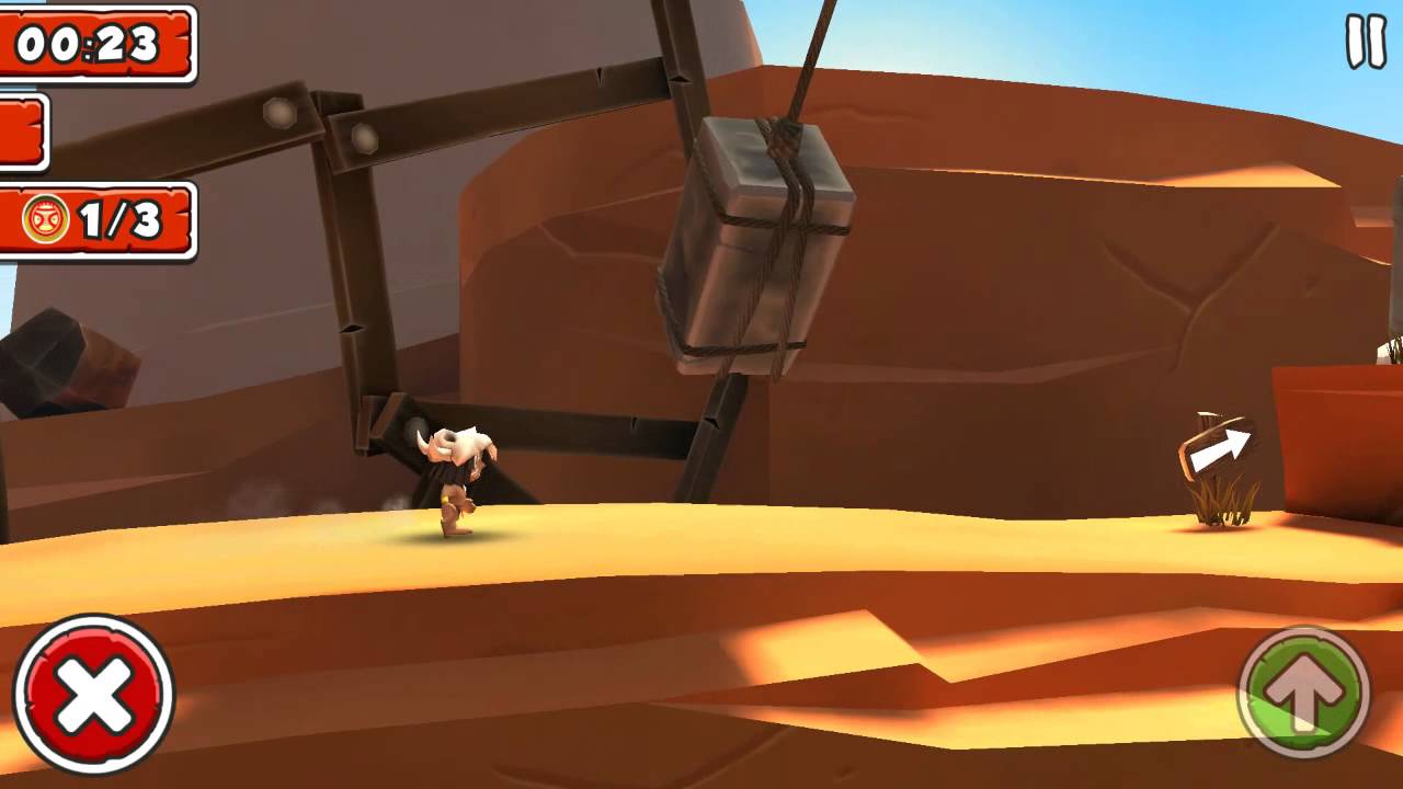 Manuganu 2 - Level 4...Canyon...Gameplay (Free Game on Android) - YouTube