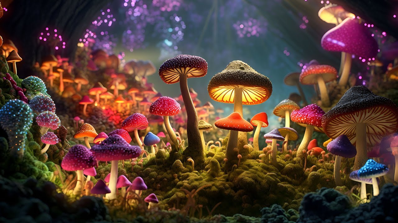 Magical Forest Music 🍄Enchanted Forest Ambience , Nature Sounds Help ...
