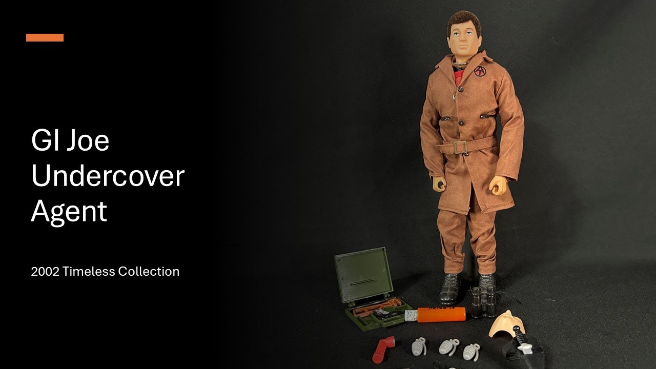 GI Joe 2002 Undercover Agent Timeless Collection (review) - YouTube