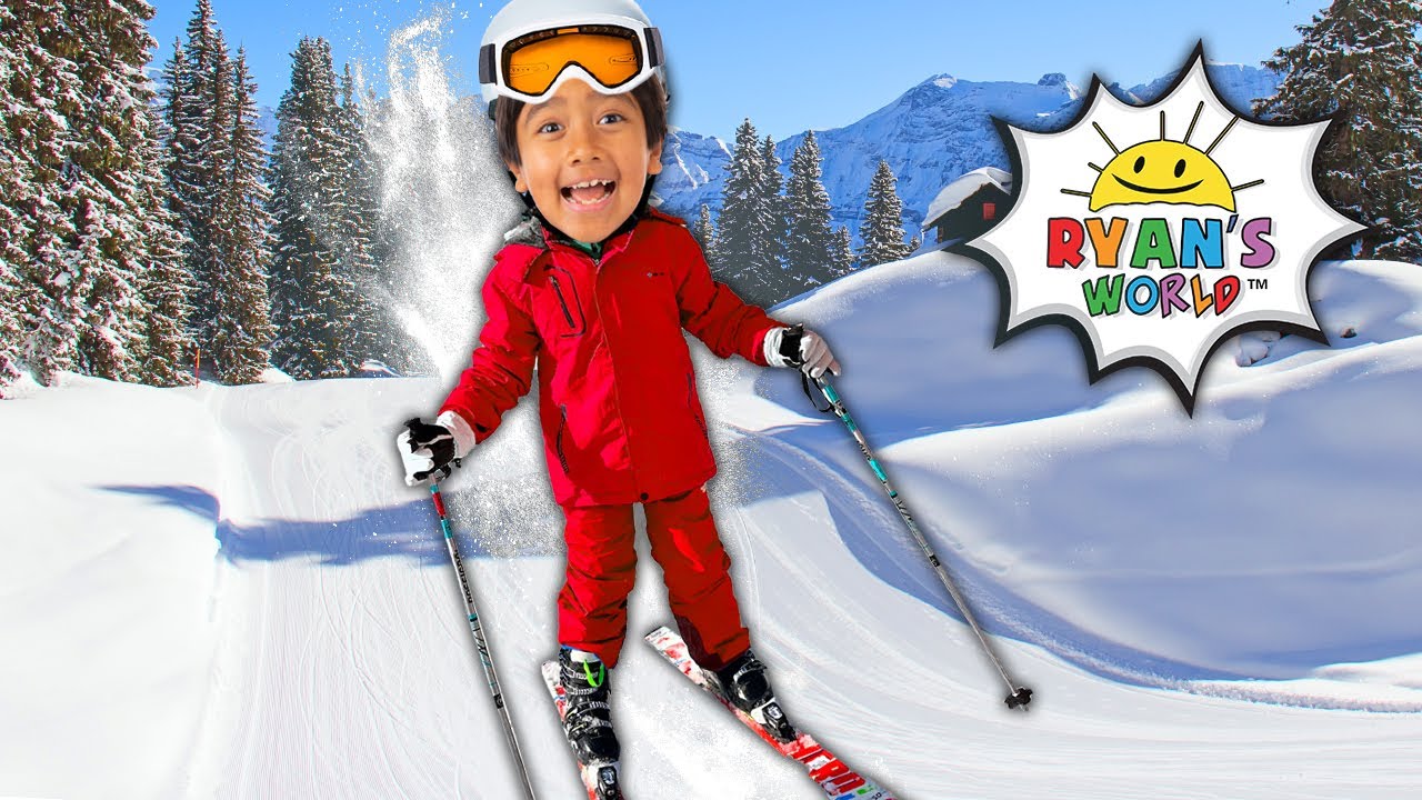 11-year-old Ryan wants to be a pro Skier!! - YouTube