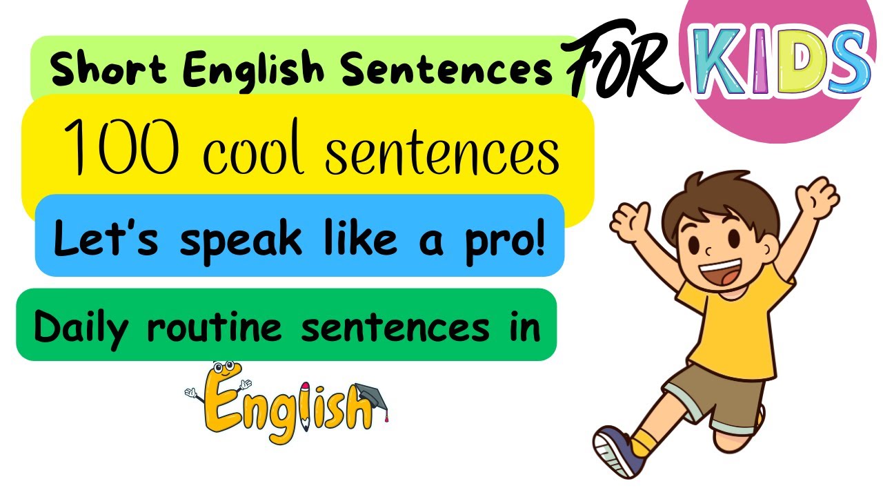 Short and easy English sentences for daily use - Learn English ...
