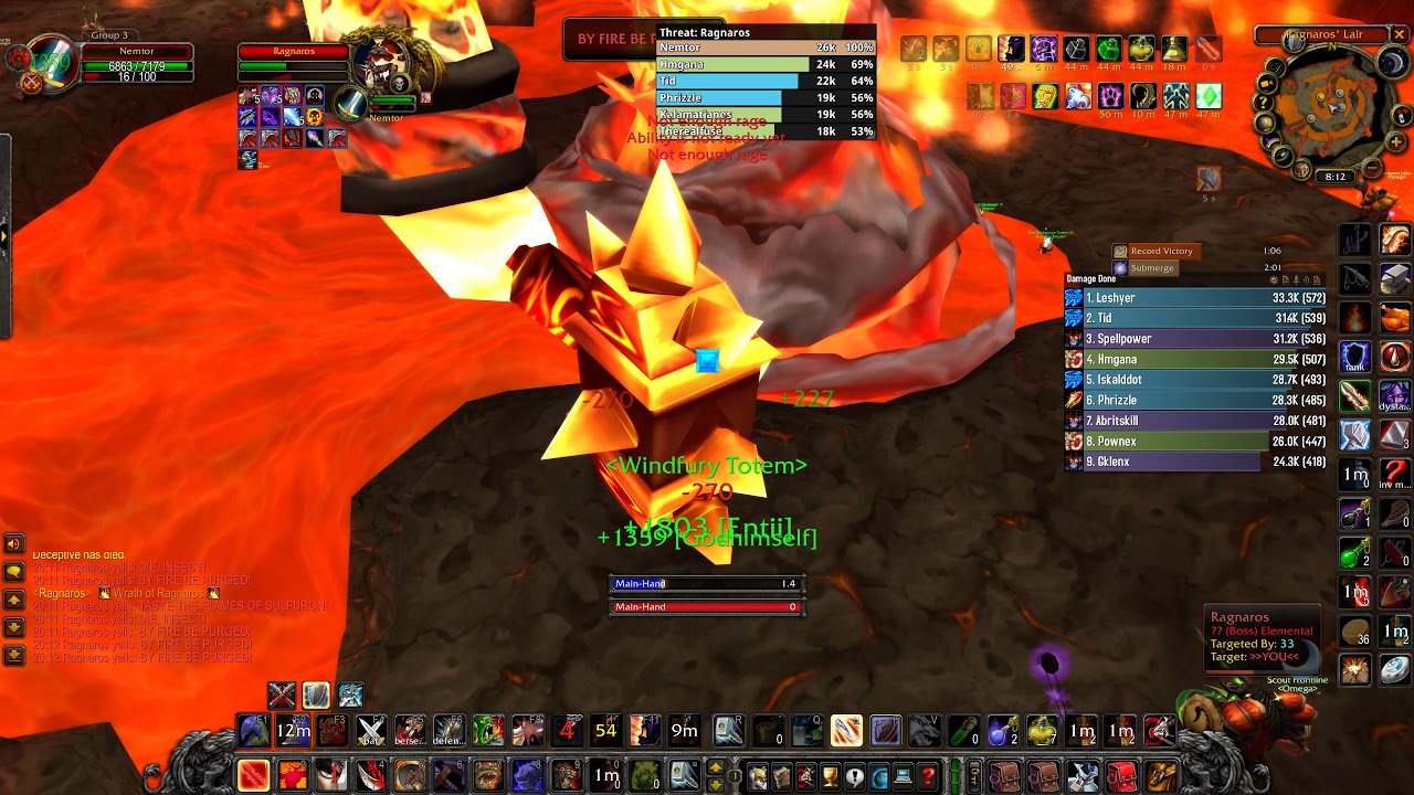 World of Warcraft Classic 4K ULTRA HD (Skullflame EU) - Ragnaros - YouTube