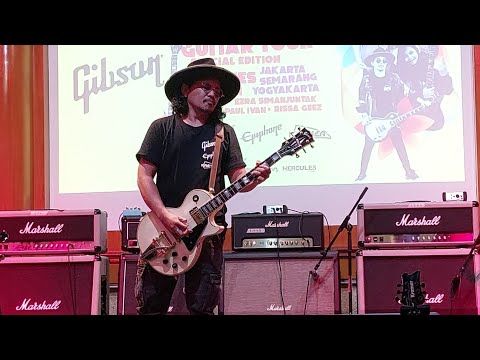 Cella (KOTAK) live at Gibson Guitar Tour, Chic's Music Jakarta 20 maret 2024