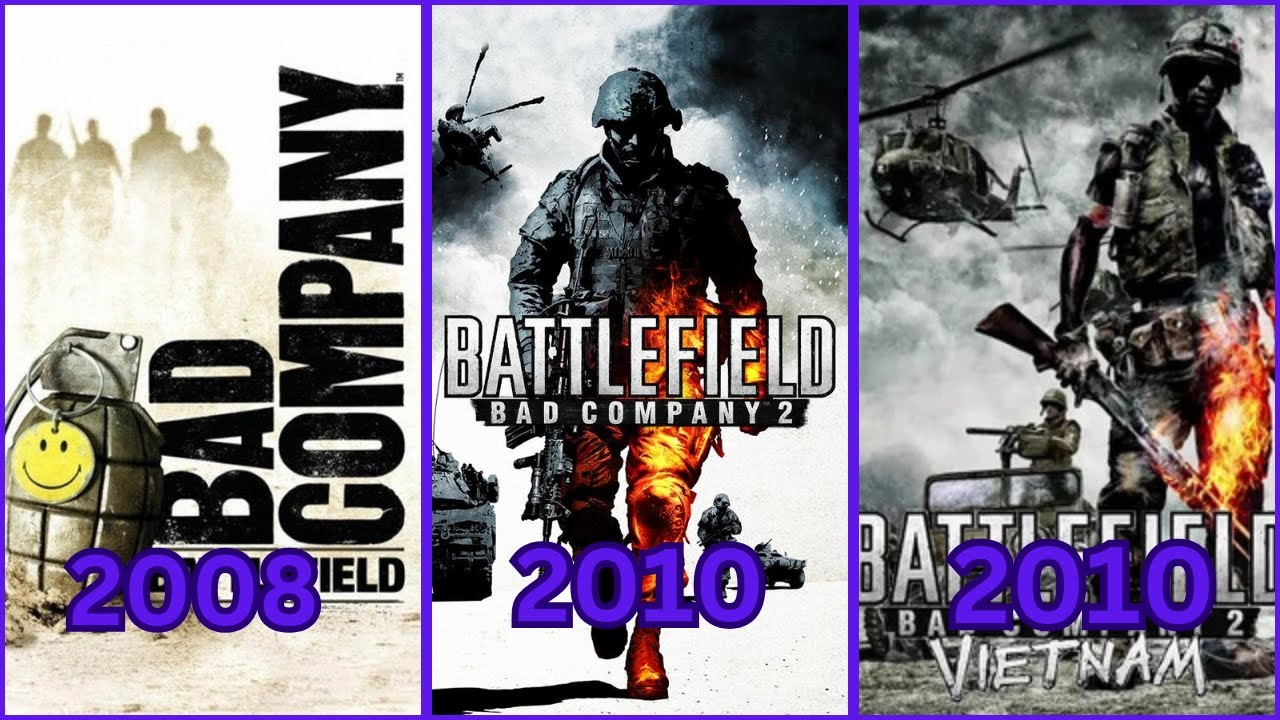 Call of Duty Competitor | Evolution of Battlefield Bad Company Games ...