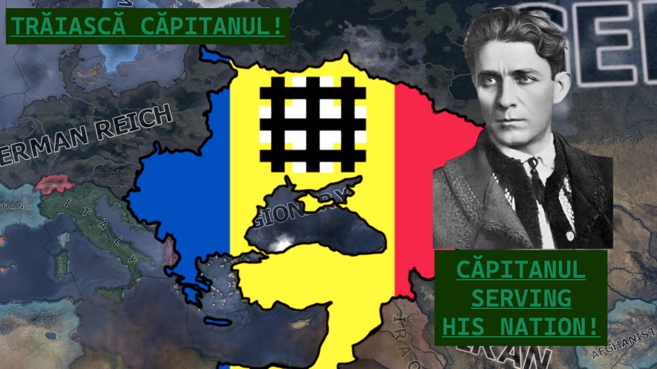 What if Codreanu survived before WW2? | ROMANIA HOI4! - YouTube