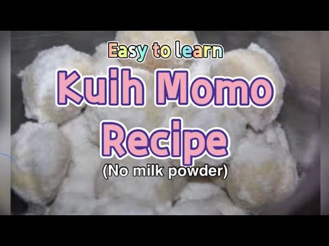 Kuih Momo (Kuih Makmur) Recipe 入口即化雪球饼食谱 - YouTube