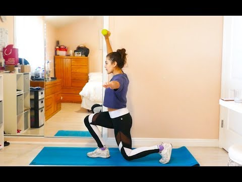 HOW TO DO CORE CONTROL REAR LUNGES | EXERCISE - YouTube