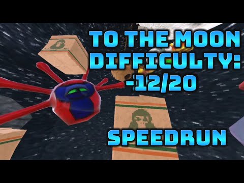 To The Moon Speedrun WR #gorillatagchallenges - YouTube