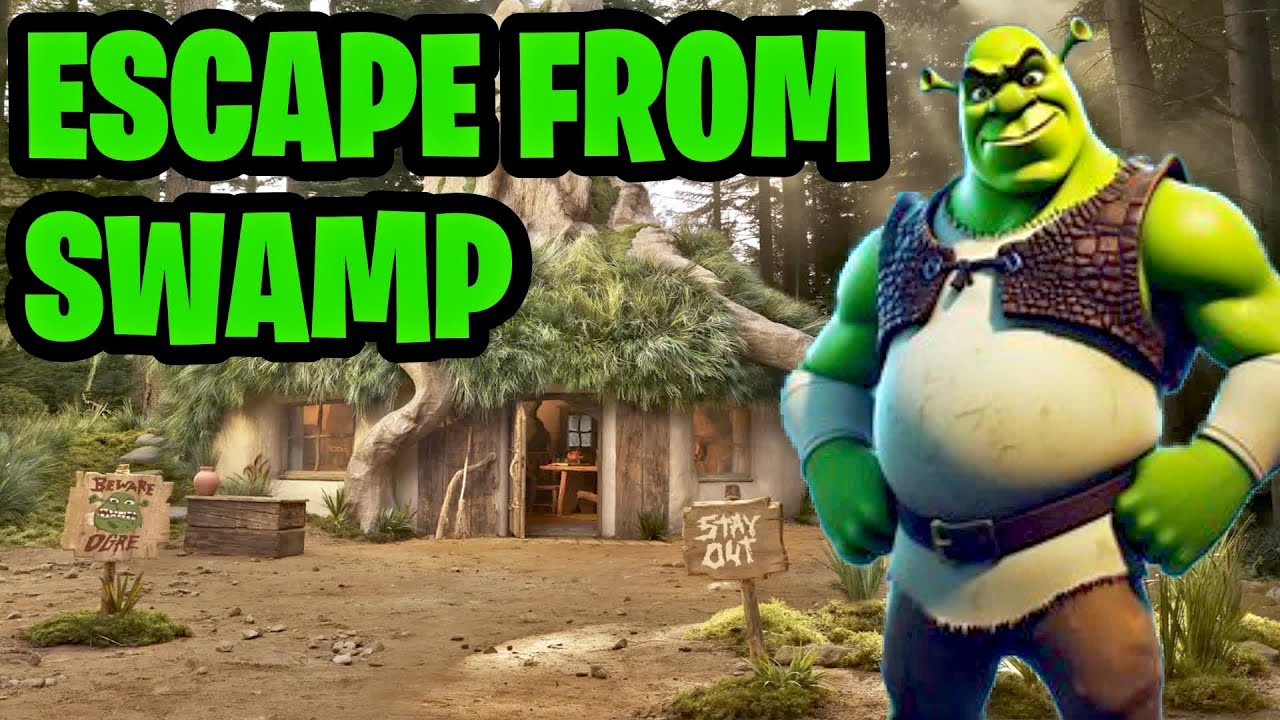 ESCAPE FROM SWAMP (All Levels) Fortnite - YouTube