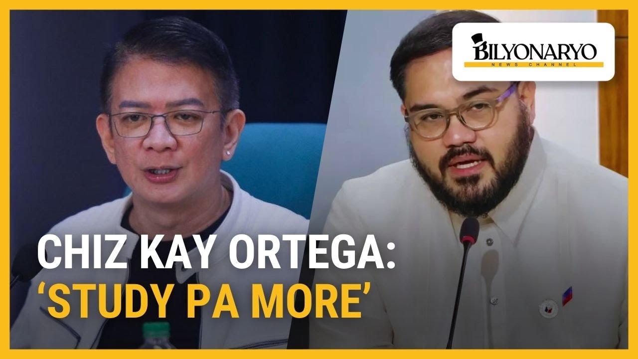 Binanatan ni Escudero ang solon na iginigiit ang impeachment ni VP Sara: "Study pa more ...