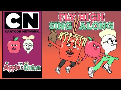 Apple & Onion | Fly High Song - Sing Along | Cartoon Network UK 🇬🇧