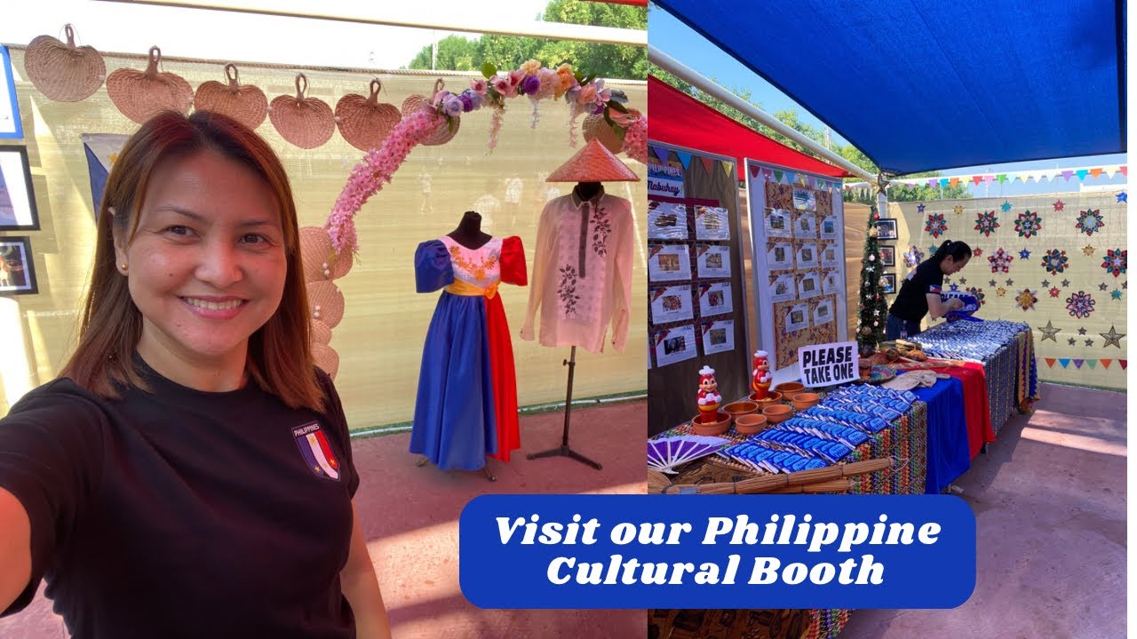 🇶🇦 We prepared a Philippine Cultural Booth and may International Buffet ...