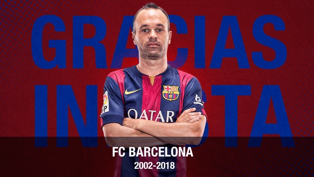 GRACIAS INIESTA !! DON ANDRÉS INIESTA - YouTube