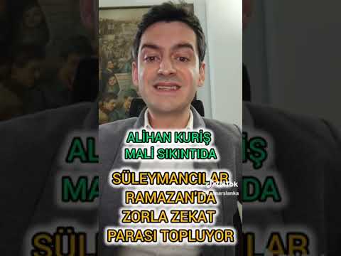 Süleymancılar zorla zekat parası topluyor!