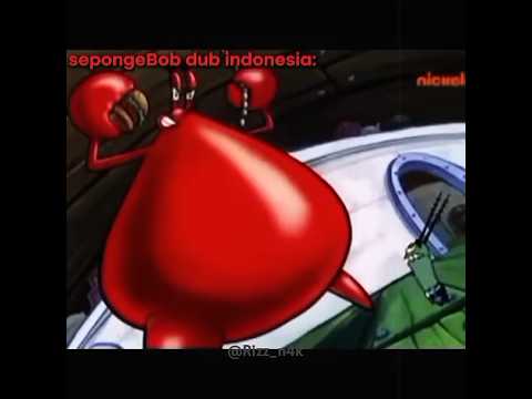 sepongeBob horror USA vs Spongebob dub indo #sepongebob #memes #meme #dubbing #edit