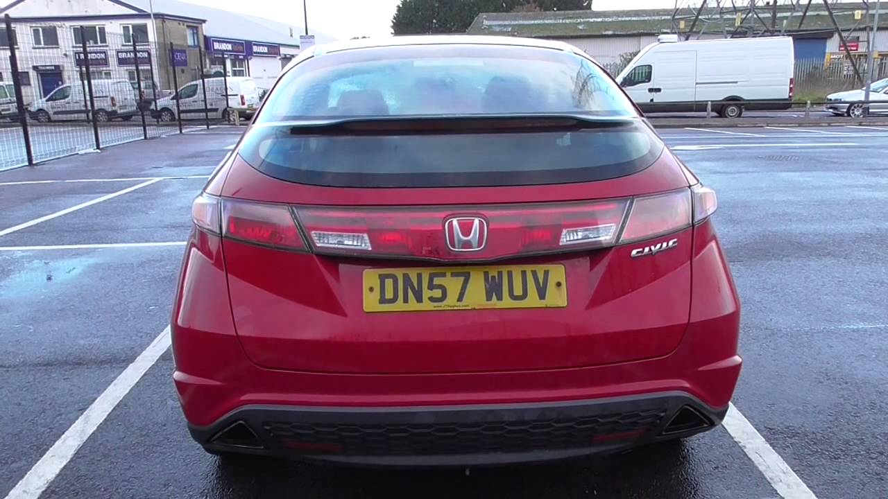 Honda CIVIC 1.8 i-VTEC SE 5dr U104638 - YouTube