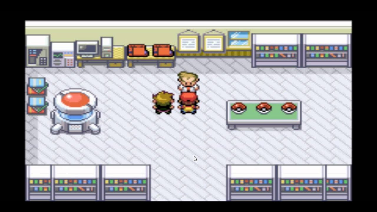 pokemon leaf green walkthrough part 1 - YouTube