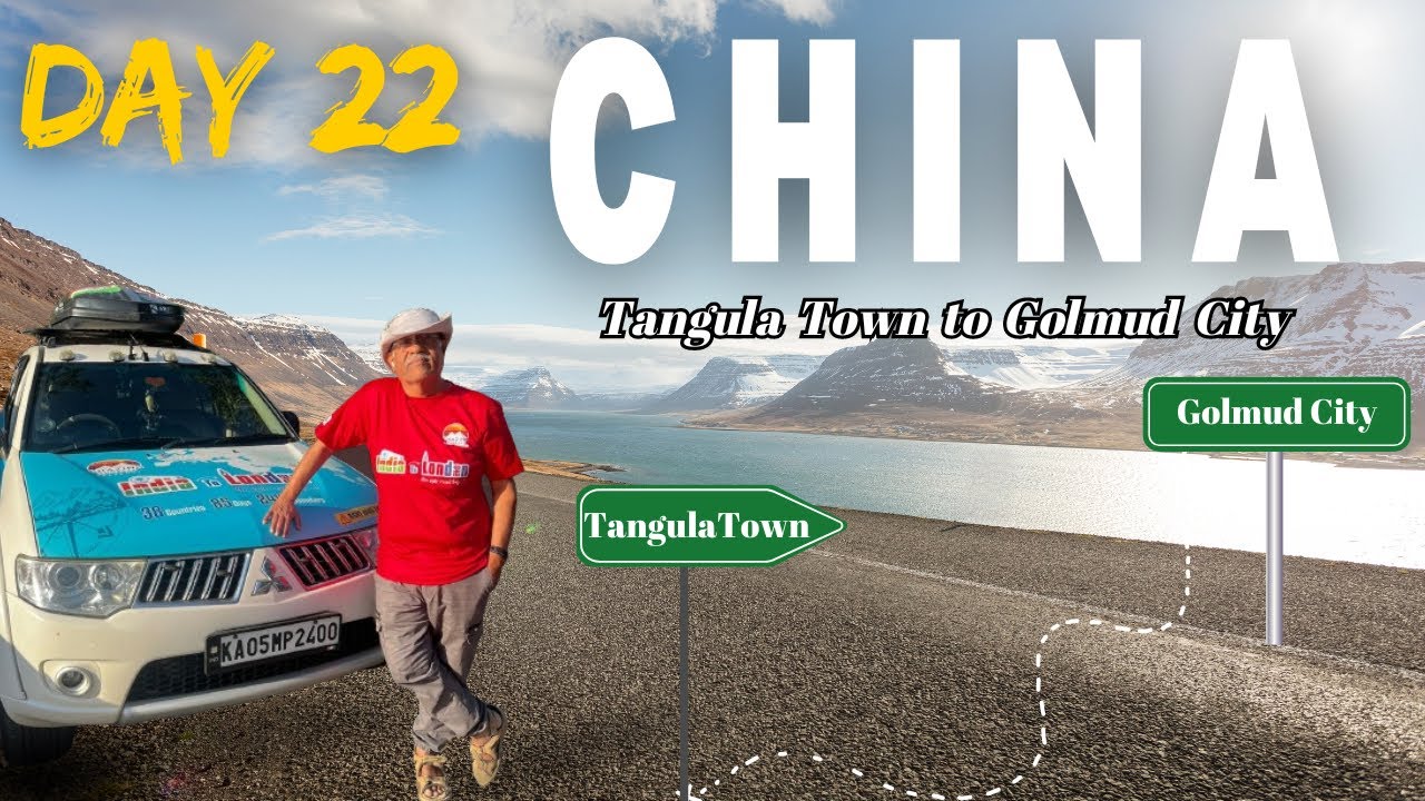 #day22 Travel from Tangula Town to Golmud City, China - YouTube