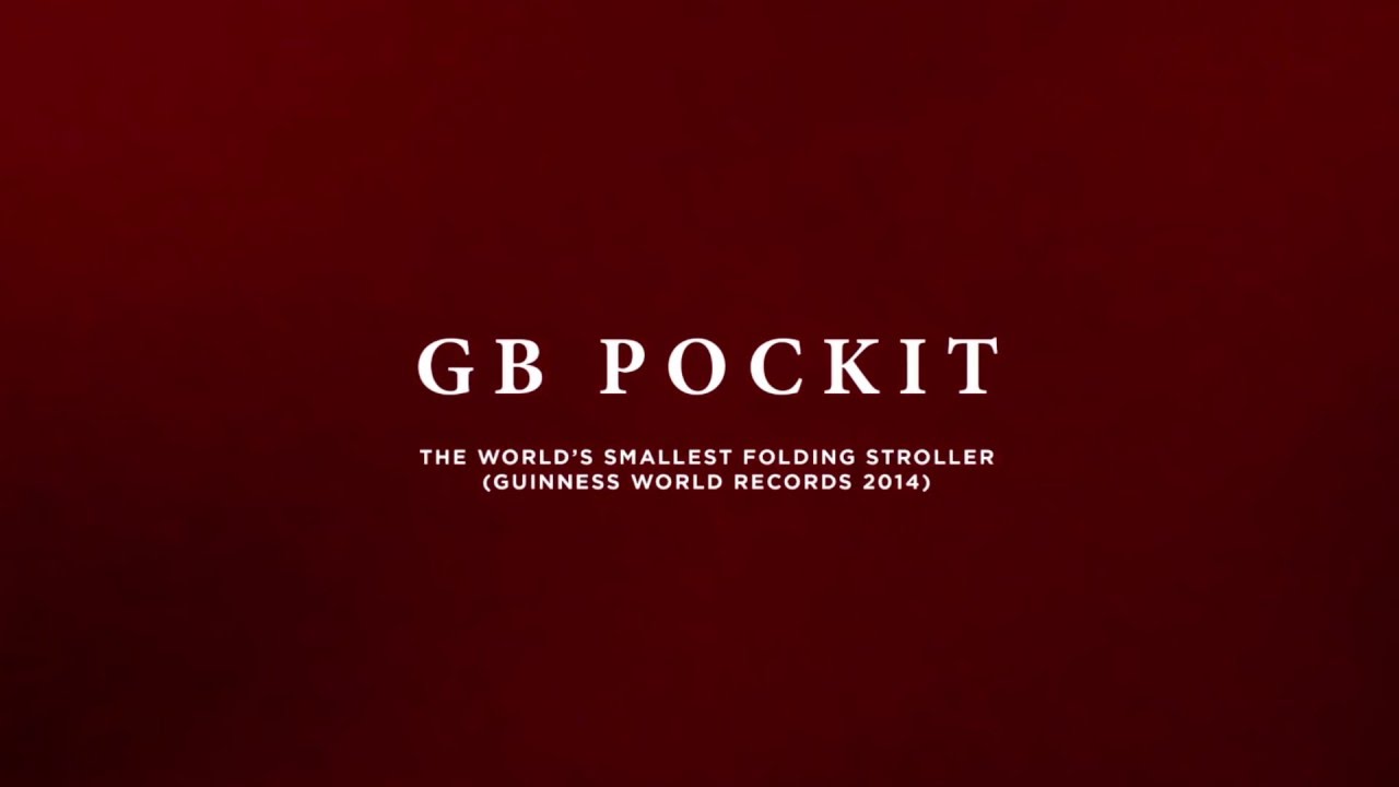 GB Pockit der kleinste Falt-Buggy der Welt - YouTube
