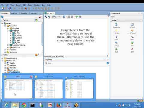 ORACLE DATA INTEGRATOR ODI Joins Component - YouTube