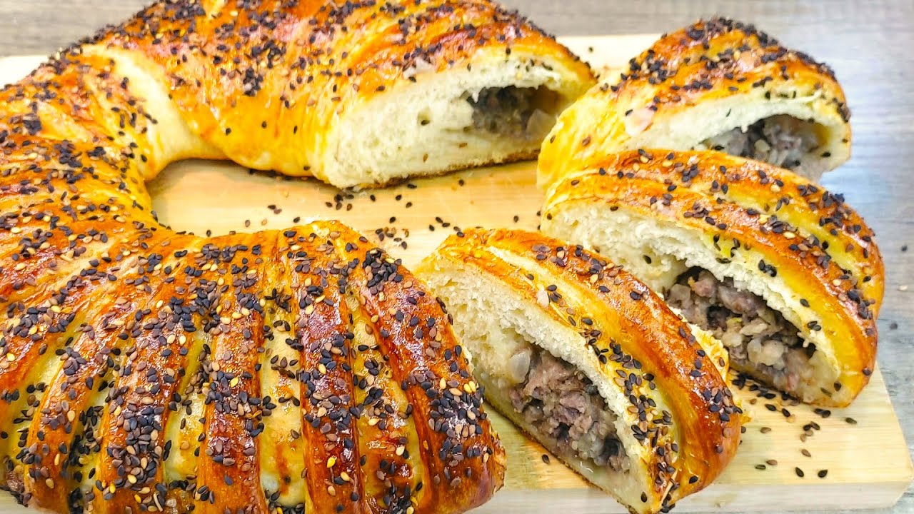 My husband's favorite bread👌I cook several times a week😉 - YouTube