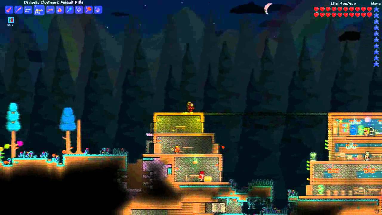 Terraria 1.1- Guide on Defeating the Twins Spazmatism and Retinazer ...