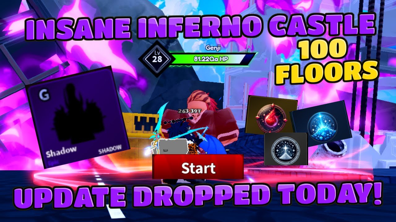 HUGE INFERNO CASTLE UPDATE IS HERE!!! In Arise Crossover [BETA] - YouTube