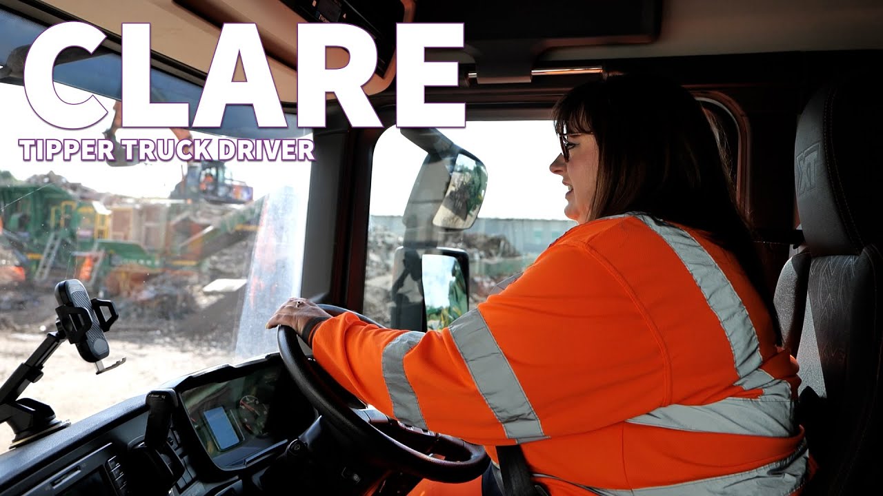 Meet Clare the Tipper Truck Driver (Teaser) - YouTube