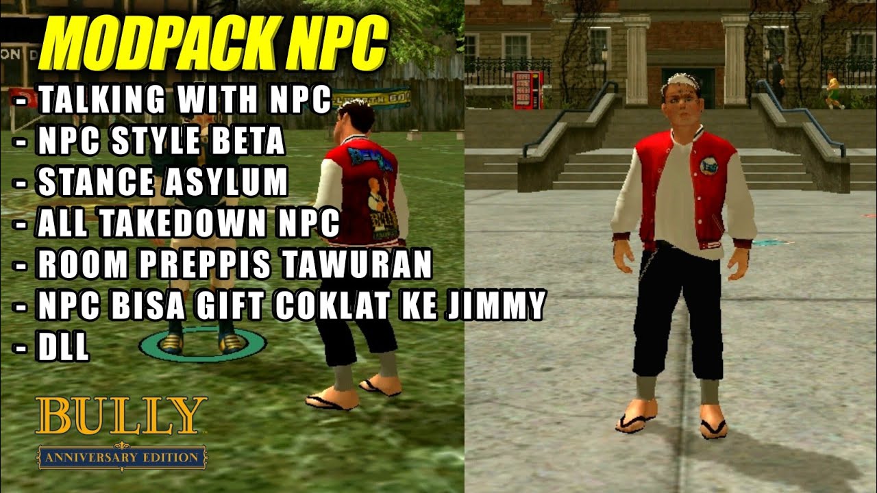 Bully AE MODPACK NPC - YouTube