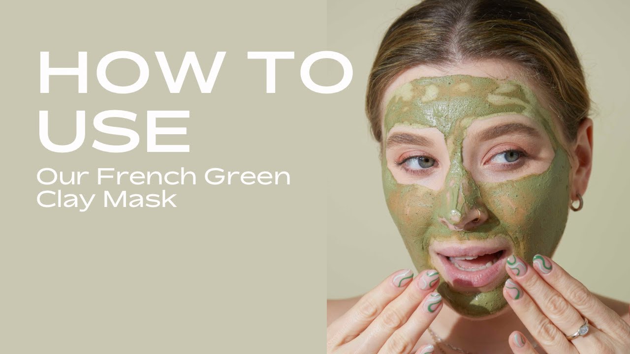 How to use your French Green Clay Mask from PERL - YouTube