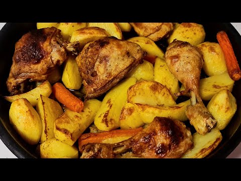 Sočni pileći bataci i krompir iz rerne //Nenin recept//Batkovi i ...