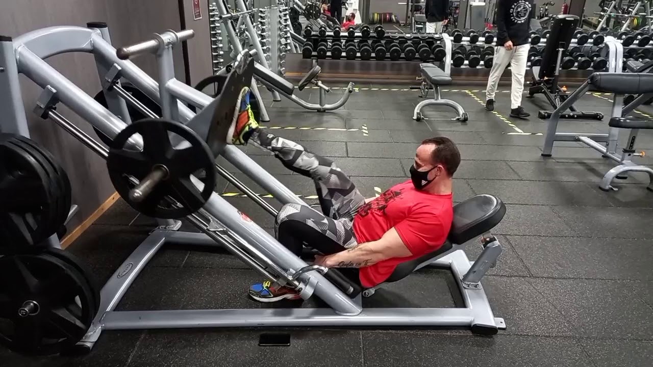 PRENSA 45 º INCLINADA A UNA PIERNA - UN EJERCICIO DE AISLAMIENTO - YouTube