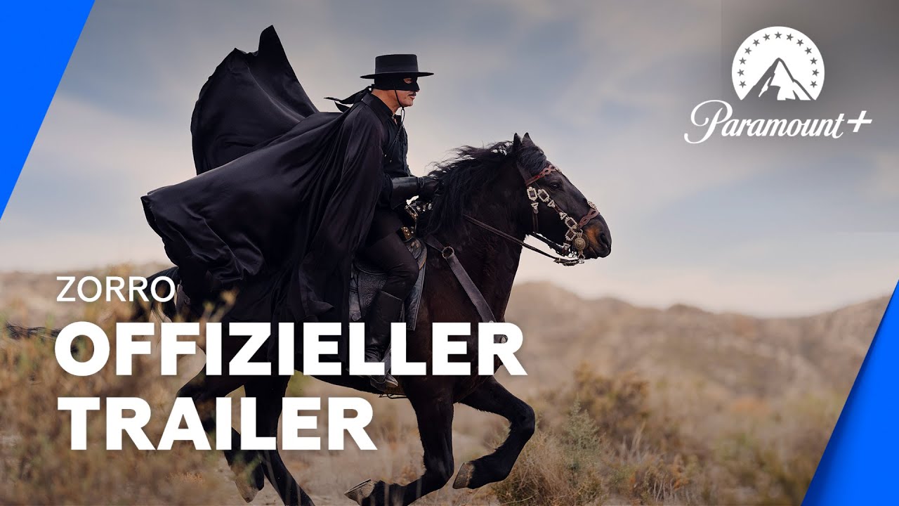 Zorro (Offizieller Trailer) OmU | Paramount+ Deutschland - YouTube