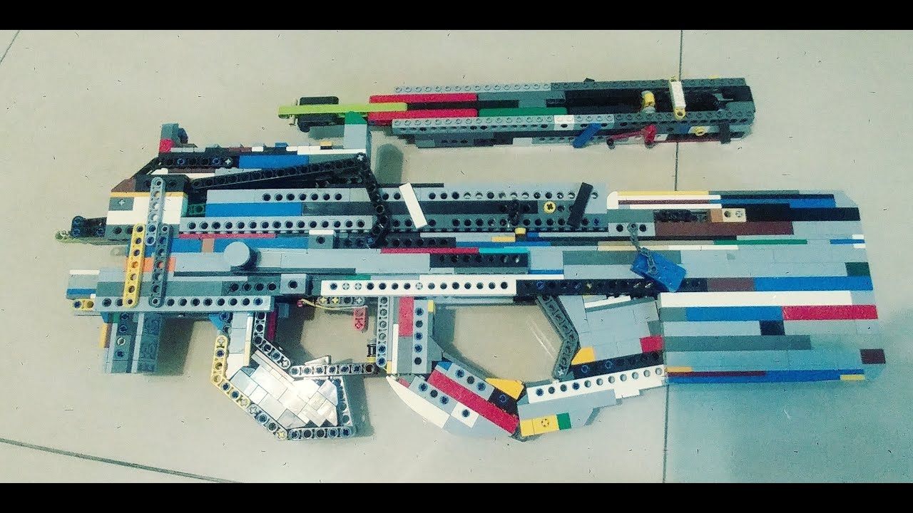 Lego Full Auto FN P90 (Kevin183) - YouTube