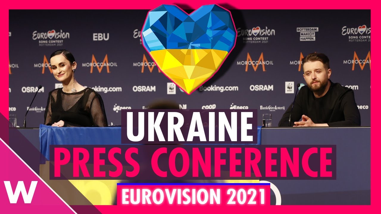 Ukraine Go_A: Semi-Final 1 Qualifiers Press Conference at Eurovision ...