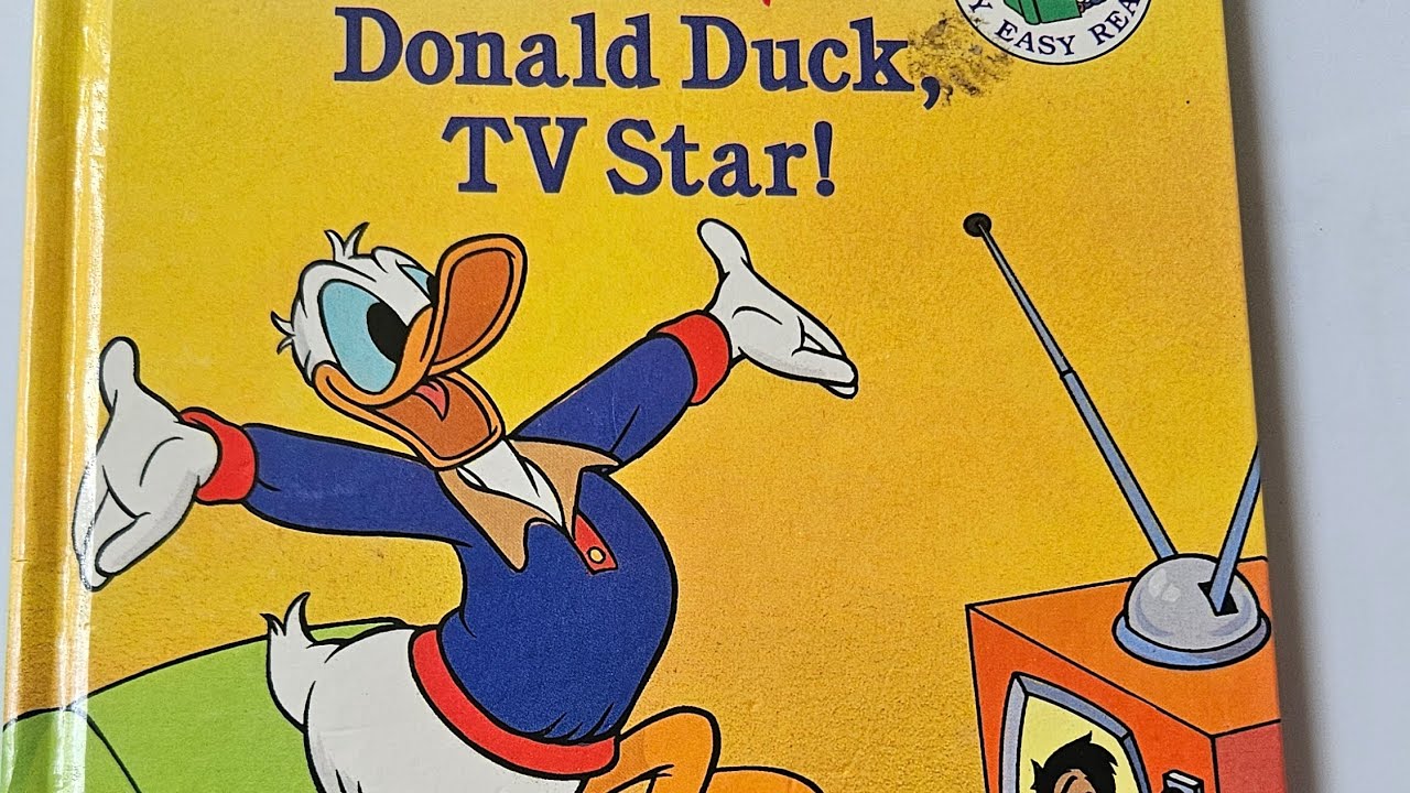 Read With Me! Walt Disney's Donald Duck, TV Star! - YouTube