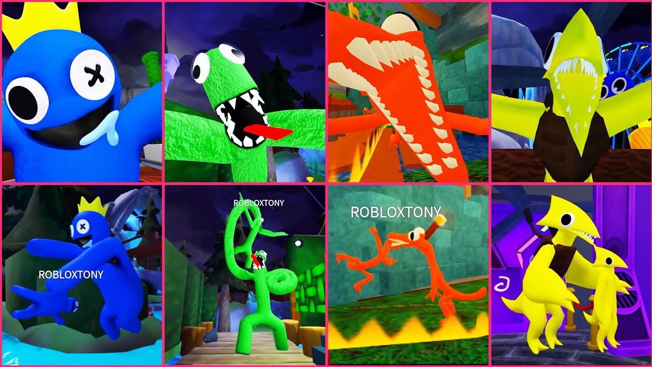 Rainbow friends 1 yellow jumpscare addition | Roblox games - YouTube