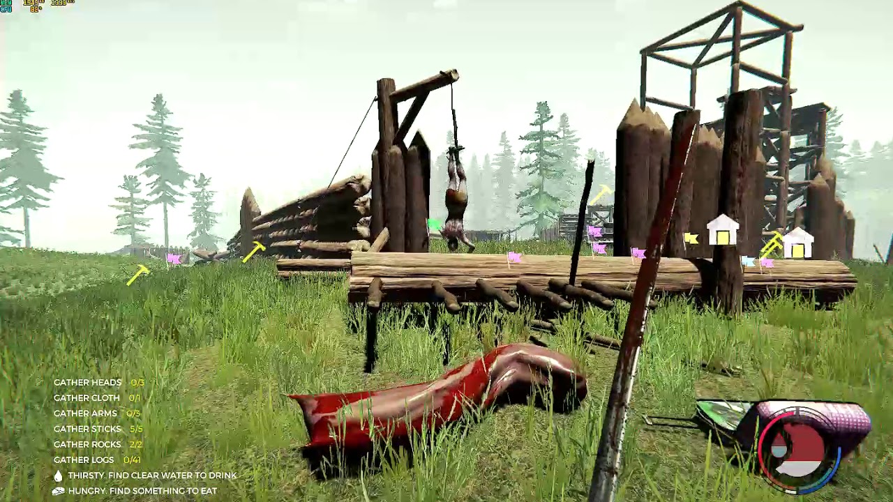 TheForest (The Worm) Short Clip - YouTube