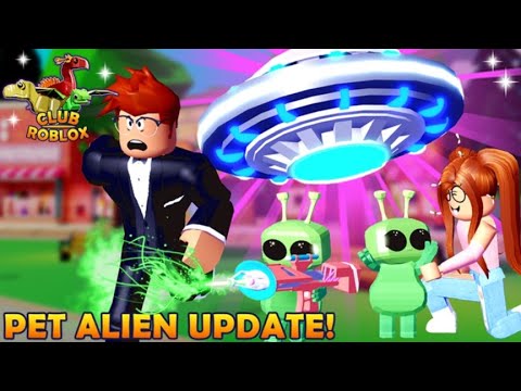 CLUB ROBLOX ALIEN UPDATE! HOW TO GET THE PET ALIEN! Lion giveaway ...