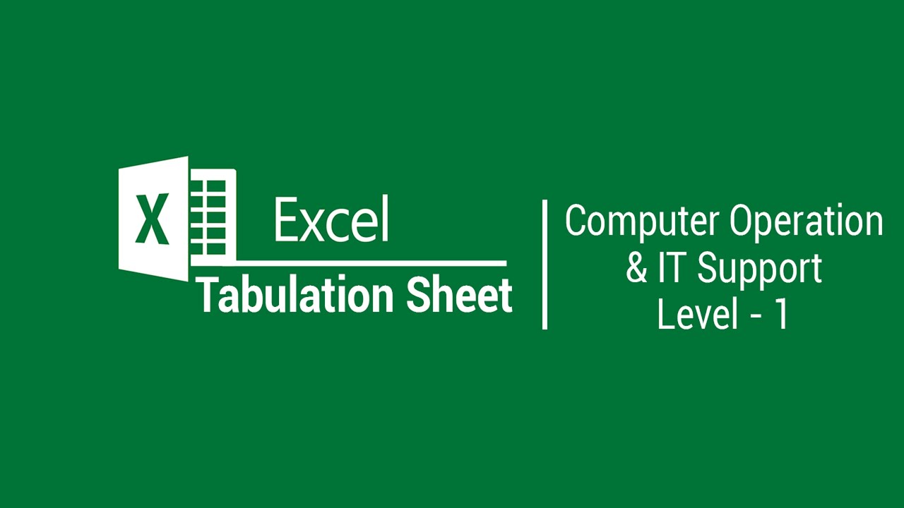Tabulation sheet, পরীক্ষার ফলাফলের টেবুলেশন শীট তৈরি করা যায় (How to ...