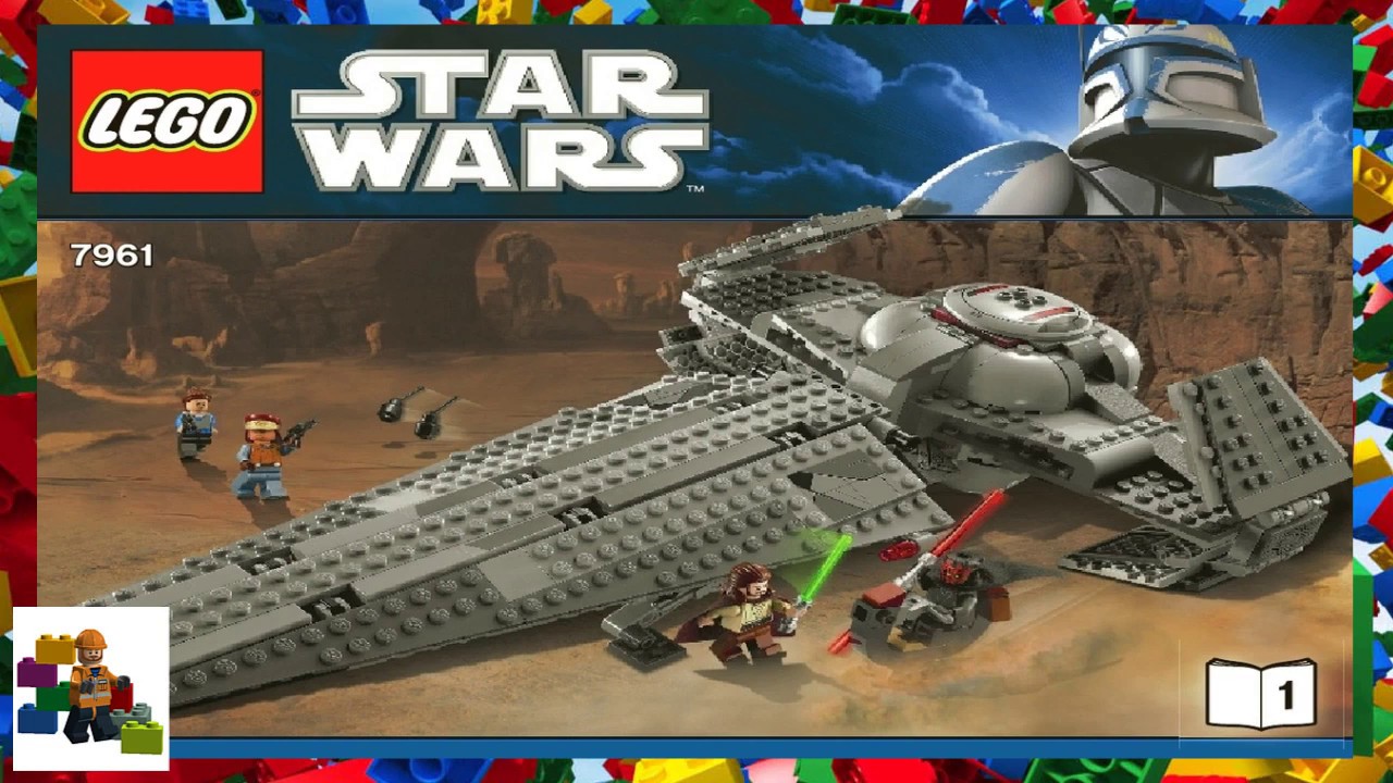 LEGO instructions - Star Wars - 7961 - Darth Maul's Sith Infiltrator ...