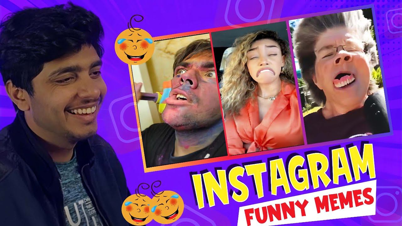 Reacting to FUNNIEST INSTAGRAM MEMES - YouTube