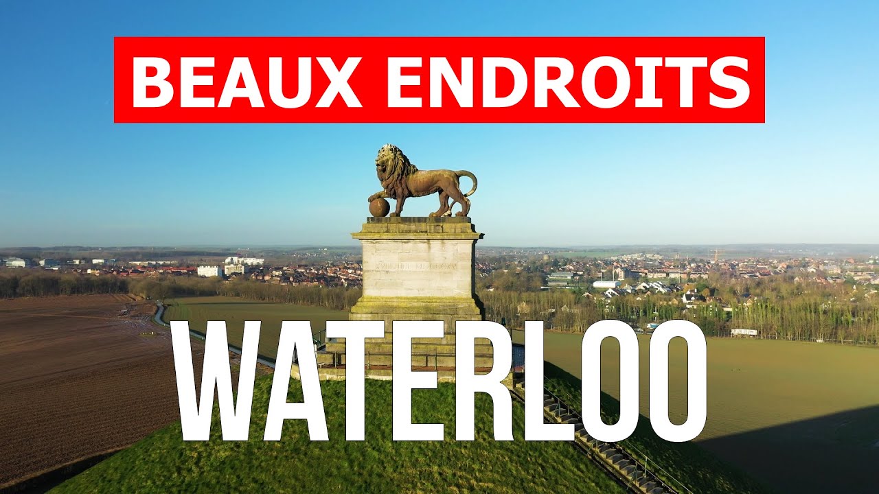 Monument de Waterloo en 4k. Belgique, lieux à visiter à Waterloo - YouTube