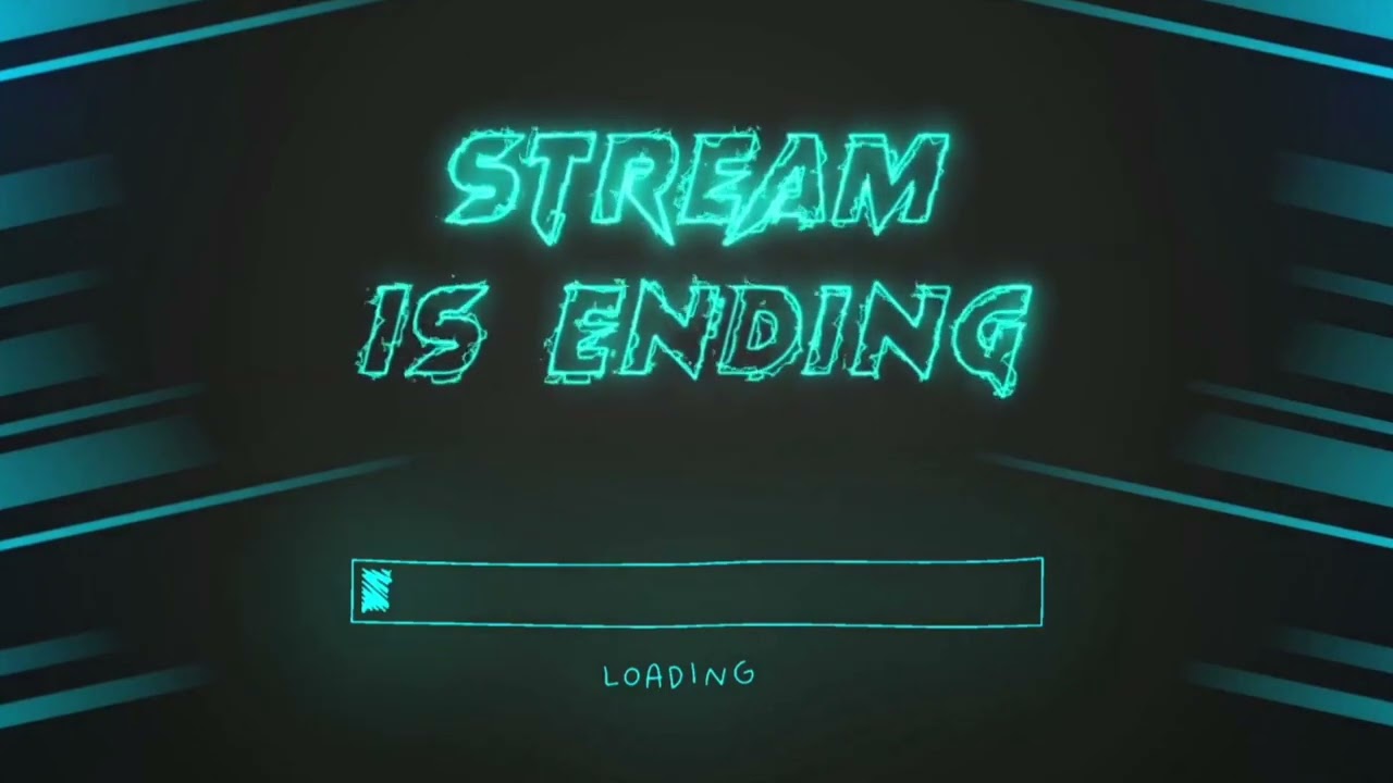FREE Stream Ending Soon - Animated Intermission Screen Free!! Free OBS ...