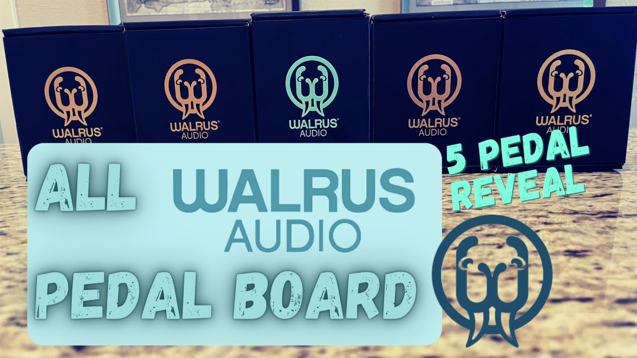 5 AMAZING Walrus Audio pedals I chose for my all-Walrus pedal board ...