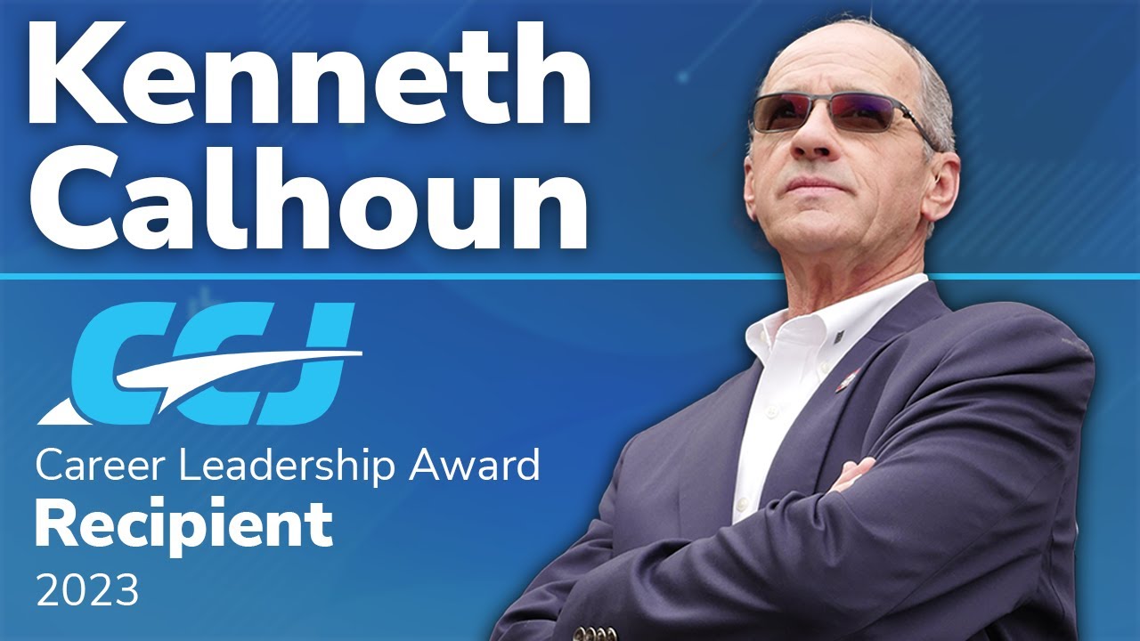 Kenneth Calhoun: 2023 TMC CCJ Career Leadership Award Recipient - YouTube