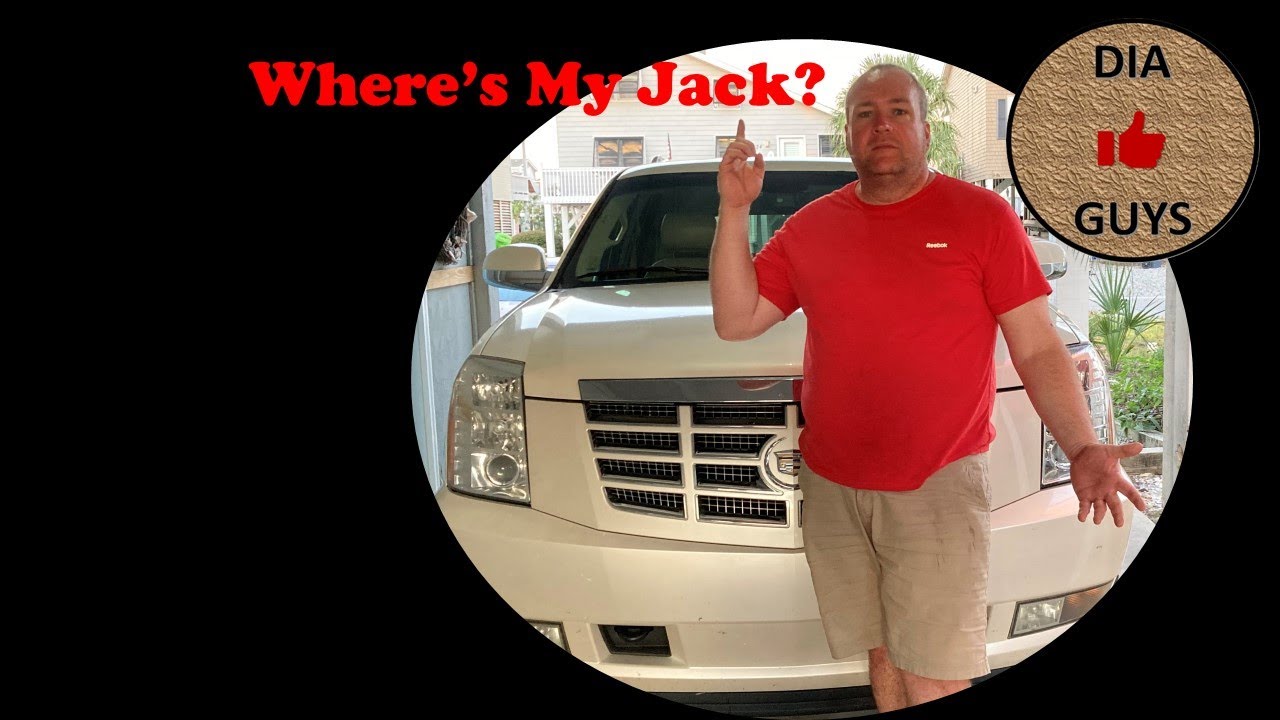 2009 Third Generation Cadillac Escalade Jack Location - YouTube