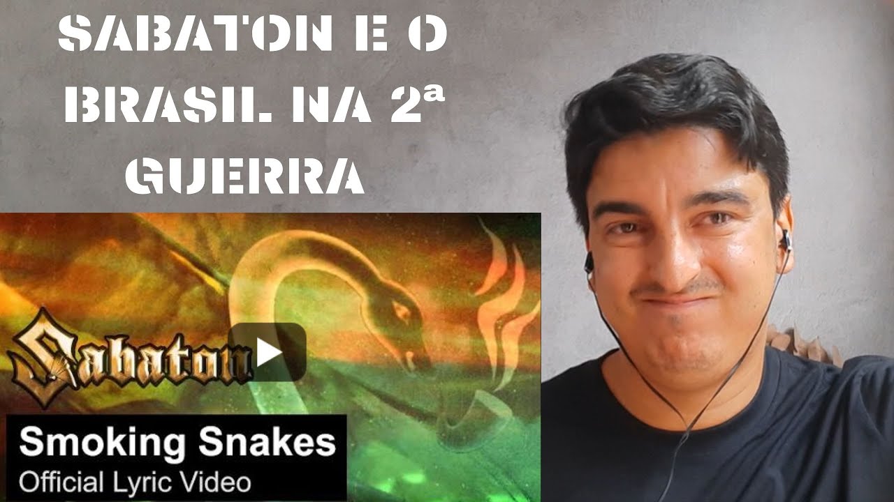 🟡Professor reage a Smoking Snakes😱Sabaton 🤘Smoking Snakes (Cobras ...